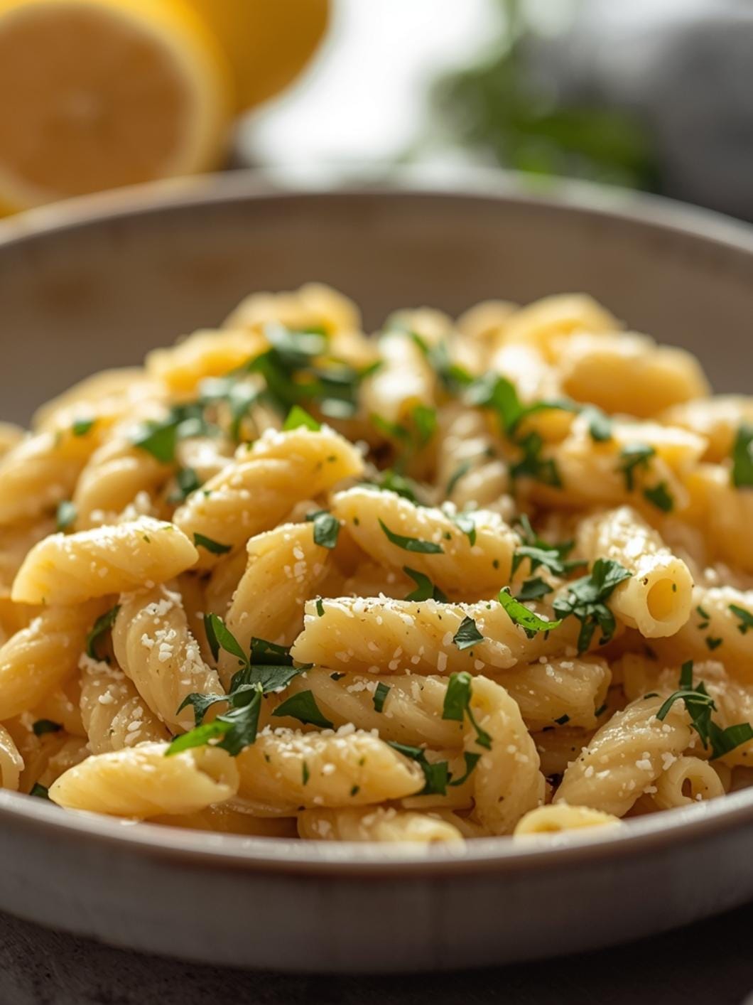 Creamy Lemon Parmesan Orzo Recipe