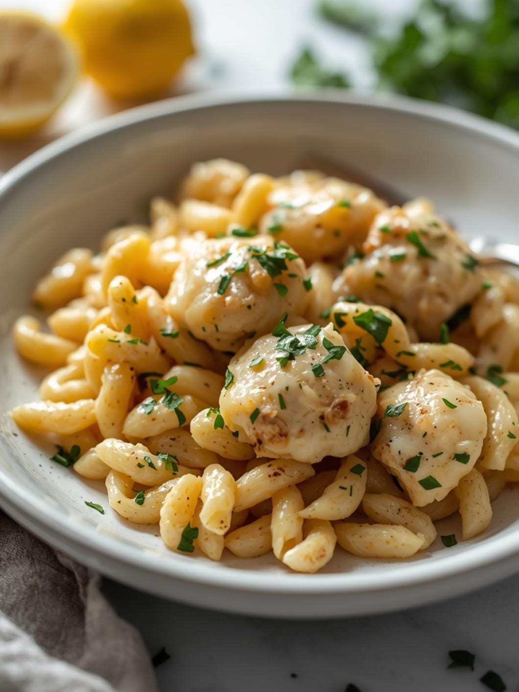 Creamy Lemon Parmesan Orzo Recipe